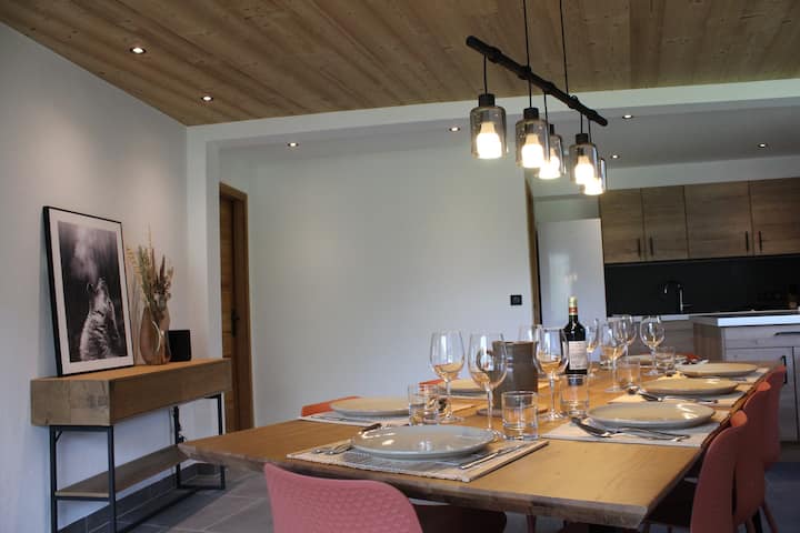 Nouveau Chalet Spacieux Pour 8 Personnes - Morzine