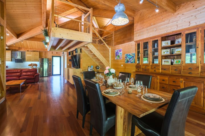 Villa Bois Avec Piscine Chauffée & Spa - Bordeaux - Francia