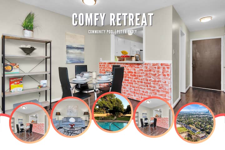 Comfy Retreat By Relaxstr - Memorial - Houston