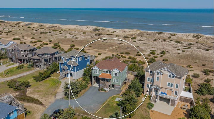 Oceanfront Luxury Heated Pool & Hot Tub - Rodanthe, NC