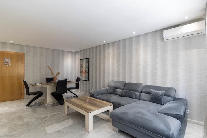 Gauthier Living 02 | 2 Bedrooms • A/c • Balcony - Casablanca