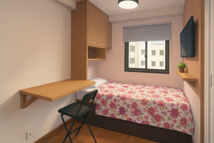 17 - Mini Studio Super Confortável - Araucária