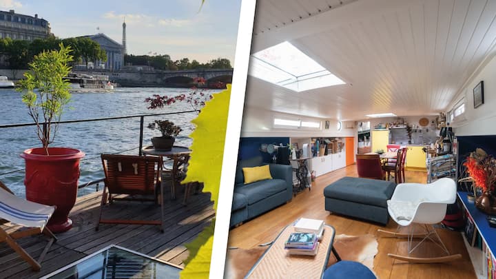 Péniche Panoramique D'exception Au Cœur De Paris - Paris