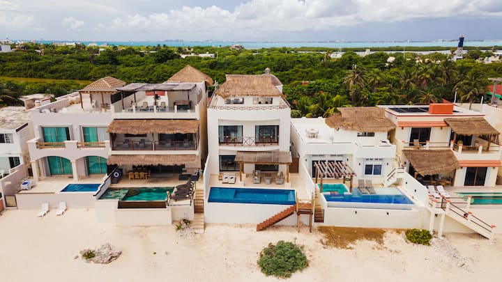 Casa Javi- Ocean Front Located Mid Isla Mujeres - Isla Mujeres