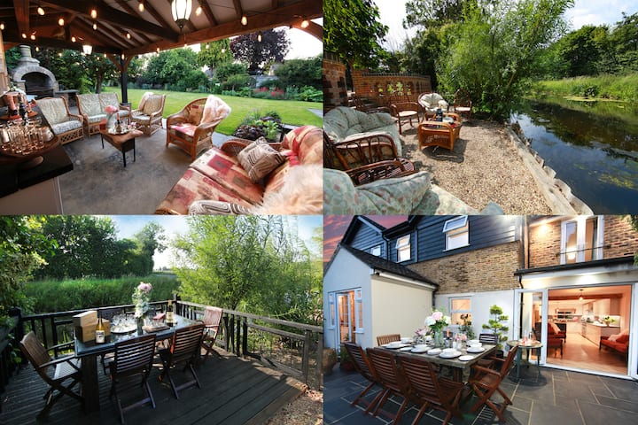 Stylish Norfolk Country Gem River/large Garden/koi - Wisbech