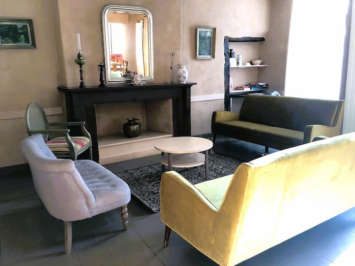 Chambre Tout Confort Pour 2 Avec Sdb Dans Un Gite - Montauban-de-Bretagne