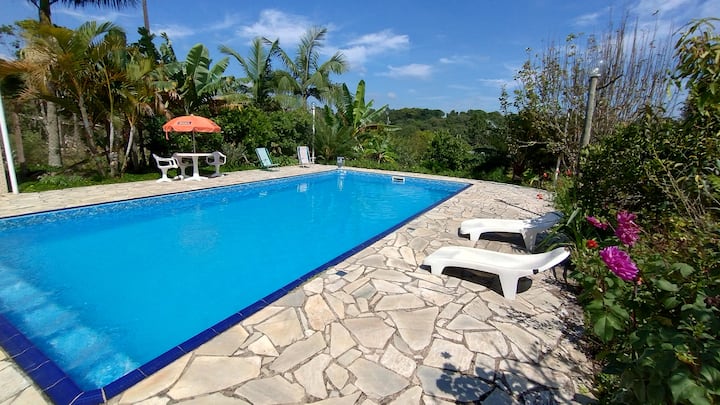 Chácara Refugio, Ideal Para Descanso E Sossego - Ibiúna