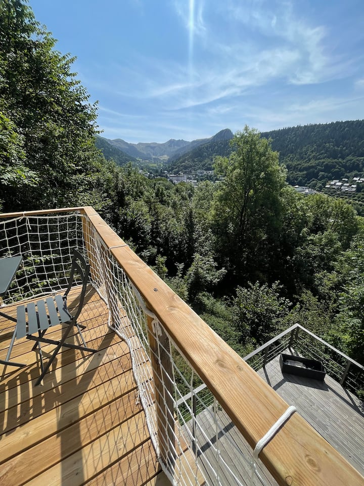 Maison Chaleureuse Avec Vue Sur Le Sancy - Puy de Sancy