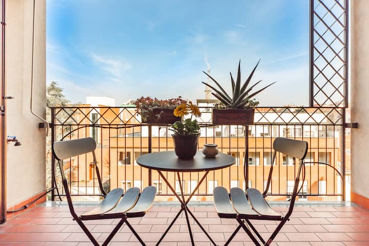 Parking, Wi-fi, Elevator, Fully Equipped Flat - Milão