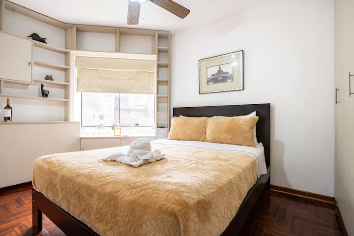 301: Family 2br W/40mbps Wifi In Miraflores Center - Lima