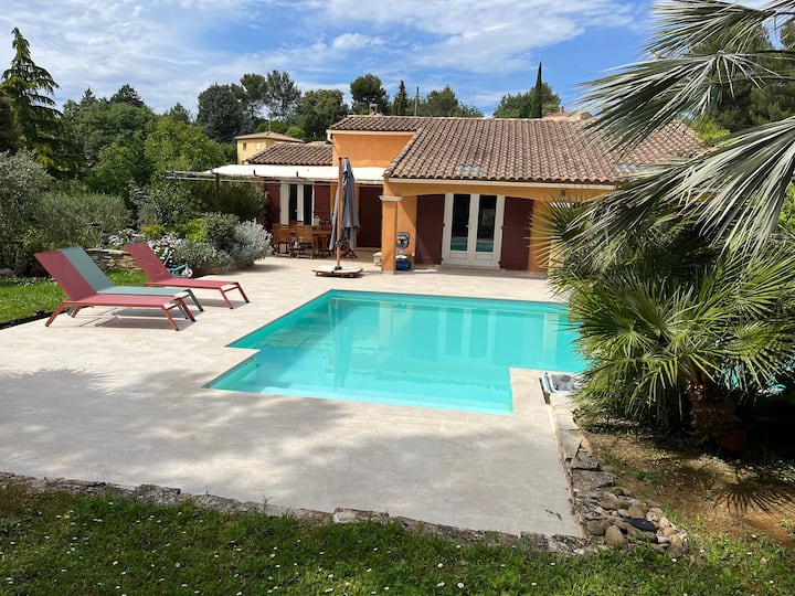 Villa Avec Piscine Chauffée - Idéale Familles - Mimet