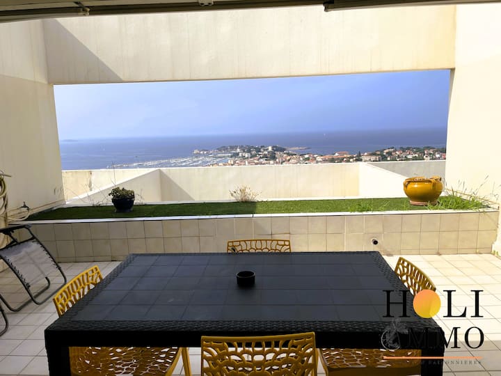 Bandol: Les Katikias, Vue Mer & Piscine (Kati_bri) - Bandol