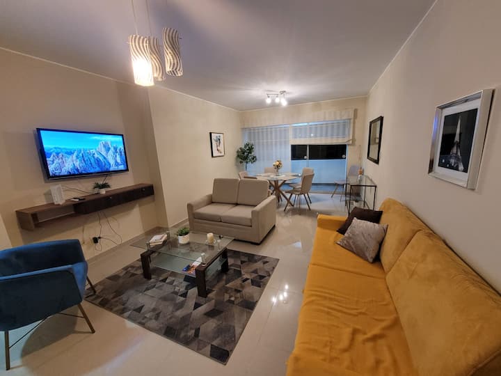 Cozy Apartment In Miraflores • 90 M² • 2 Bedrooms - Lima