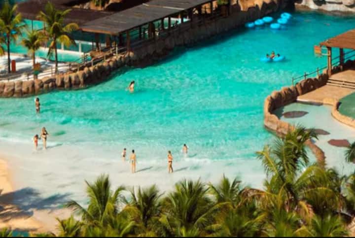 Diversão Em Apto Próx Ao Thermas Dos Laranjais - Olímpia