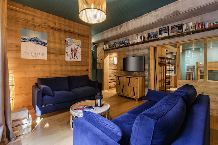 Loft Bellevue Remonté | Centre | Piscine | Parking - Les Houches