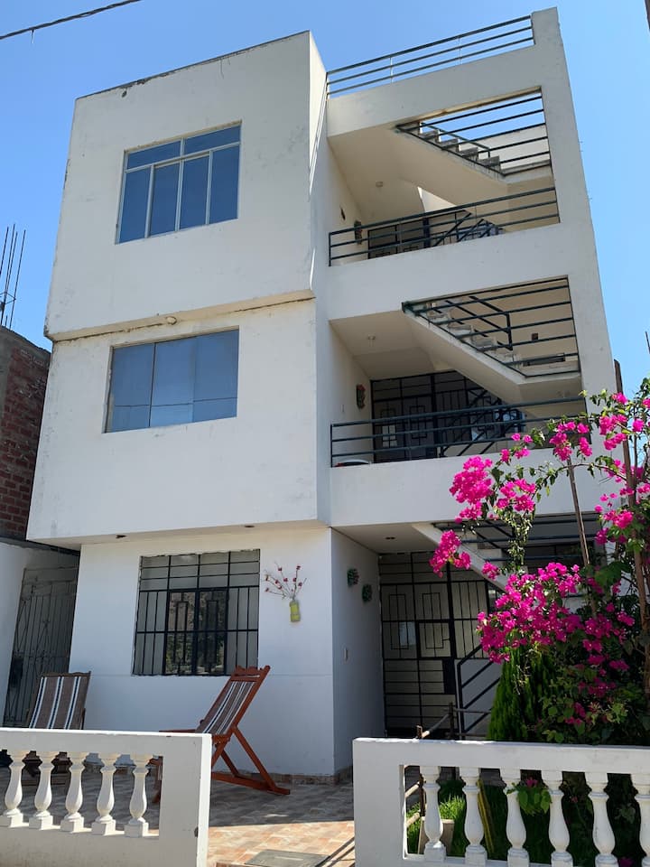 Habitación Matrimonial - Casa Jj Candela Lunahuaná - Perú