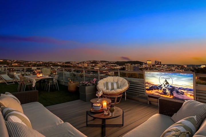 Spectacular Penthouse; Private Roof W/kitchen - Oslo