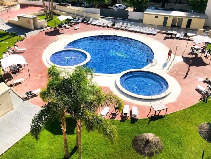 Terraza, Piscina Y Playa A 500m - Cómodo Y Moderno - Canet de Berenguer