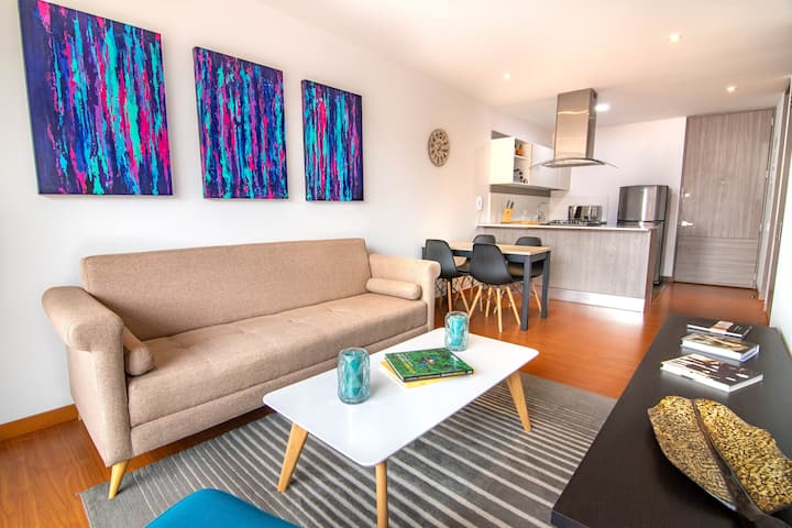 Lovely 1 - Bedroom Apartment In A Exclusive Area - La Calera, Colombia