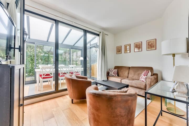 Roland Garros/boulogne Appartement 3p Et Jardin - Boulogne-Billancourt
