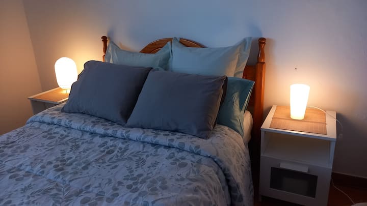 Habitación Doble En Casa Duplex En Punta Mujeres - Graciosa