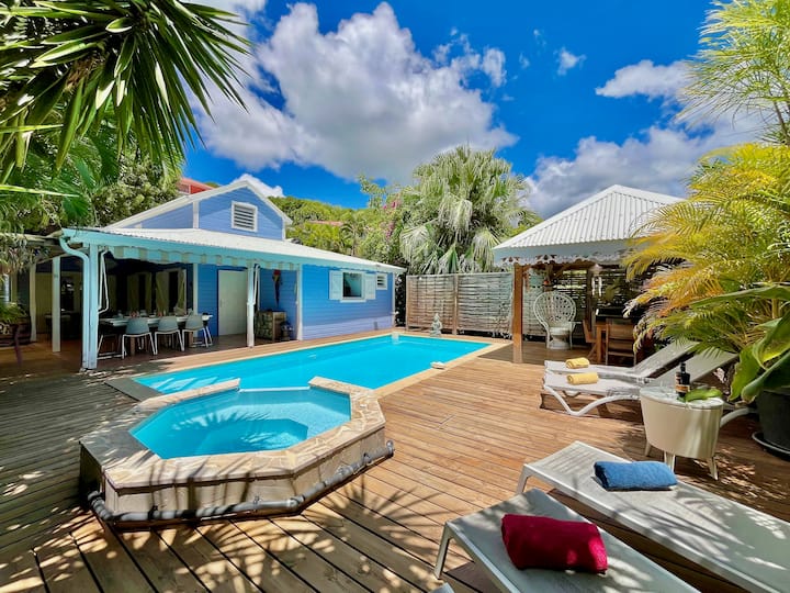 Villa Topaze -Piscine & Spa - à 900m De La Mer - Martinique