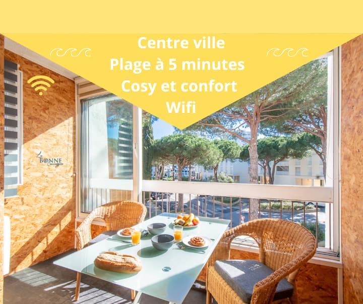 Le Goéland - Plage à 5 Min - Centre - Port - Cosy - Aigues-Mortes