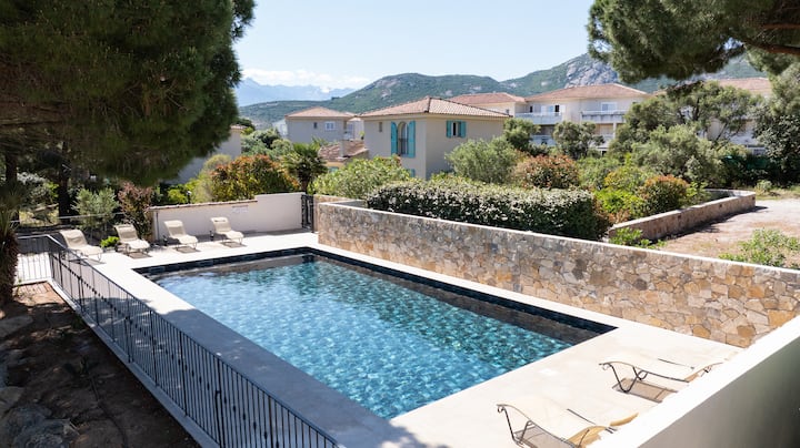 Villa De Standing Avec Piscine à 5 Min De La Plage - Calvi