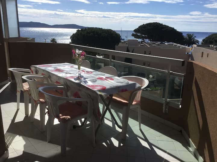 Appartement 6 Personnes Superbe Vue Mer - Cavalaire-sur-Mer
