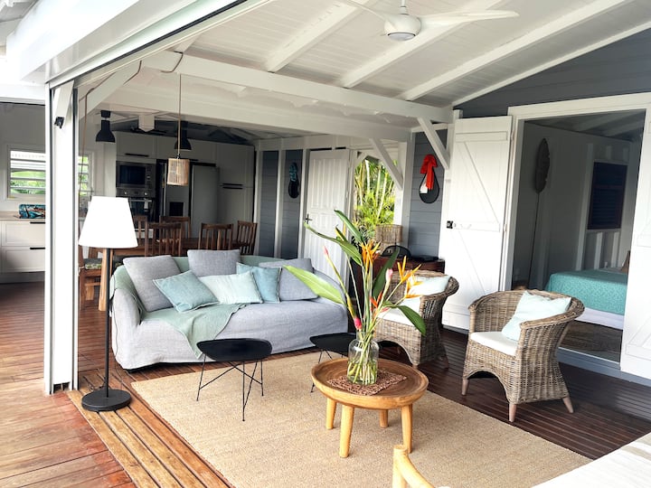 Très Belle Villa Avec Vue Mer & Piscine - Deshaies