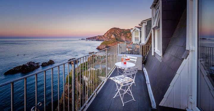 No 5 Compass-sea Views*dog Friendly*parking Space* - Ilfracombe