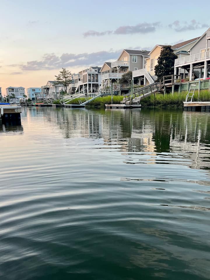 Canal Front On One Of Nat Geo's Best Beaches! - Sunset Beach, NC
