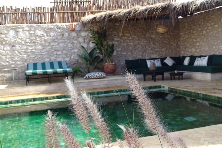 Maison Tikida, Villa Avec Piscine Chauffée - Maroc