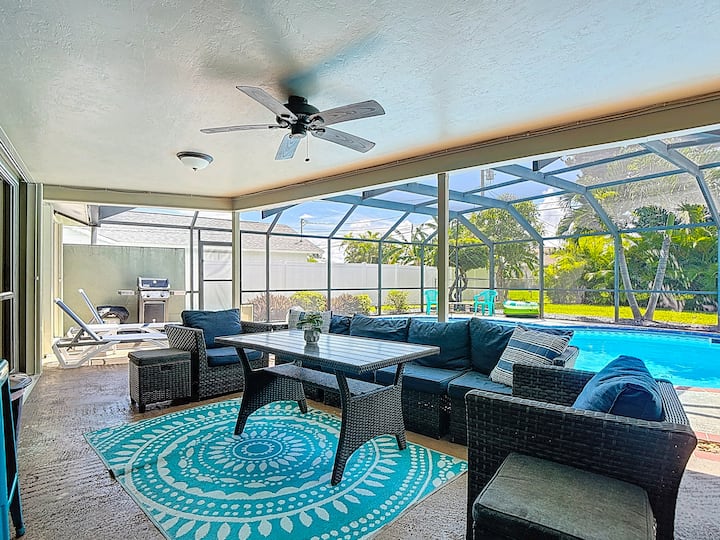 Relax & Enjoy Life At Cape Coral House - ケープコーラル, FL