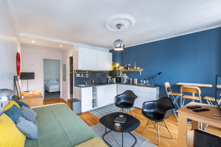 Trendy Paris Flat 2 Bedroom -