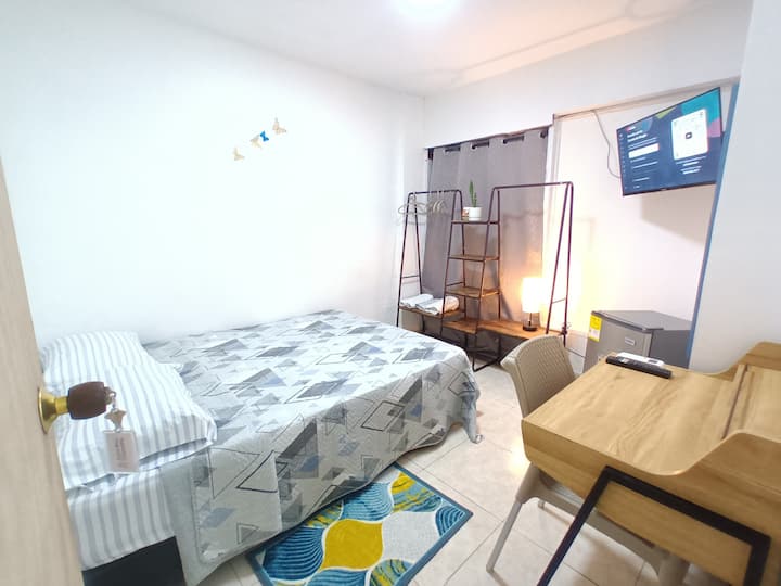 Confortable Habitación Central A 1 Minuto De Playa - San Andrés