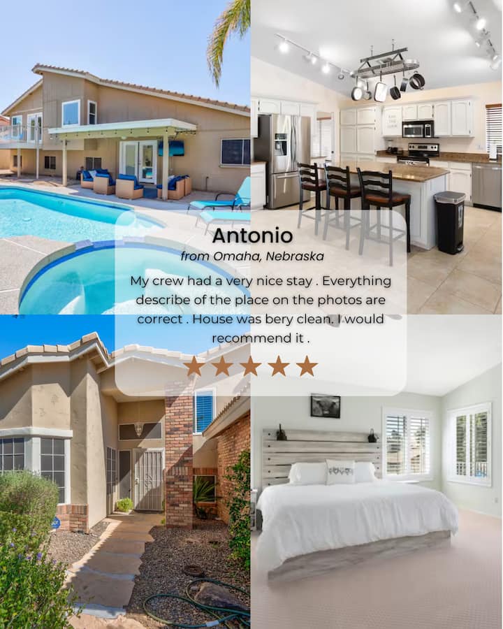 Phoenix Getaway W/ Pool & 5 Br - Phoenix, AZ