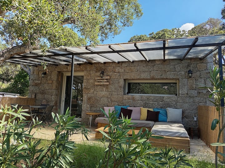 Bergerie Et Chalets Avec Jacuzzi & Piscines. - Pianottoli-Caldarello