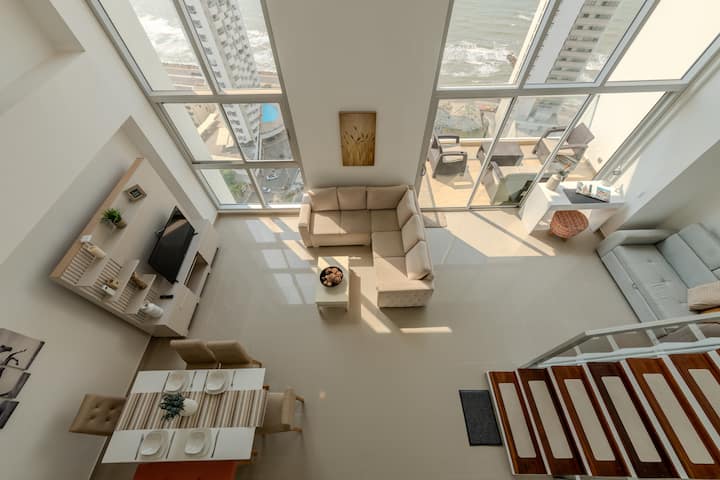 Duplex Apartment With Ocean View, Floor 16th - Cartagena
