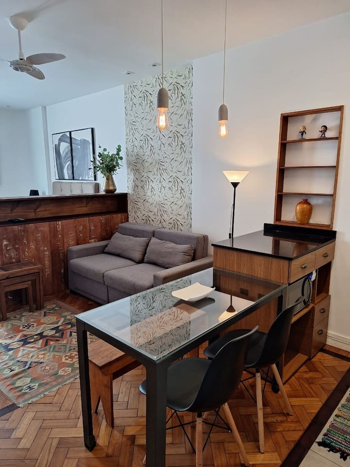 Excelente Loft Em Copacabana A 100 Metros Da Praia - Rio de Janeiro