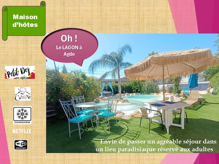 Oh ! Le Lagon  
Un Petit Paradis - Bessan