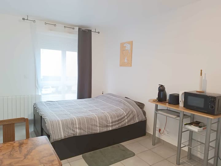 (3) Studio Tout Equipé Et Parking Securisé - Sainte-Geneviève-des-Bois