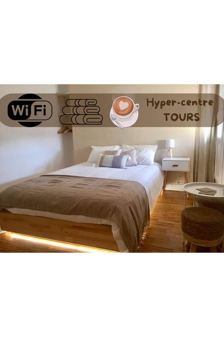 Chambre Privée - Confort - Hyper Centre Tours - Tours