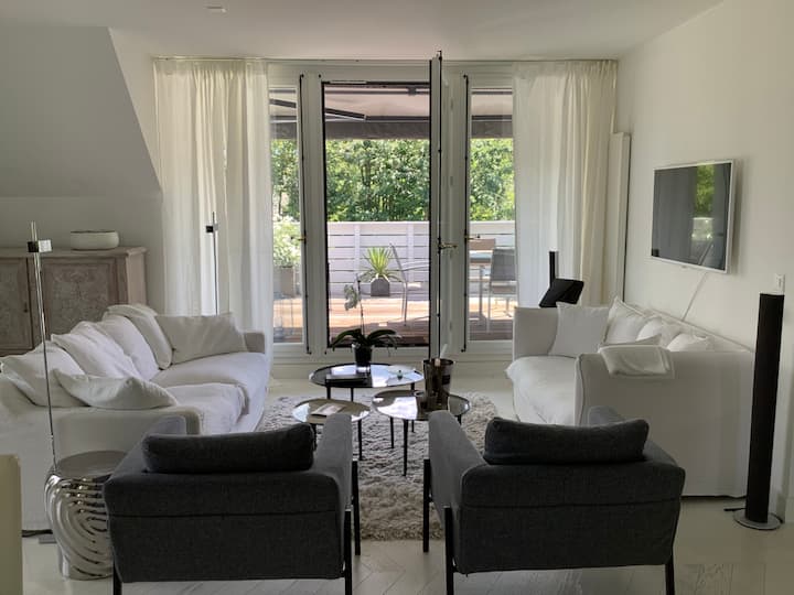 Rare, Penthouse Dans Hôtel Particulier 4 Chambres - Geneva