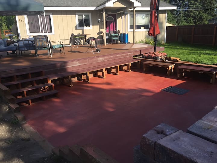 Rv Lot-no Rv Included-hot Tub & Deck Included - Fairbanks, AK