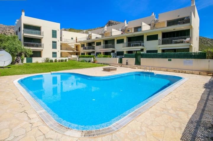 2 Bedroom Apartment With Pool And Mountain Views - Port de Pollença