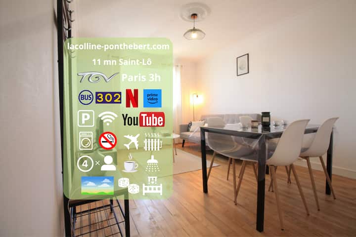 Grand Parking Gratuit • Netflix Inclus • Rdc - Saint-Lô