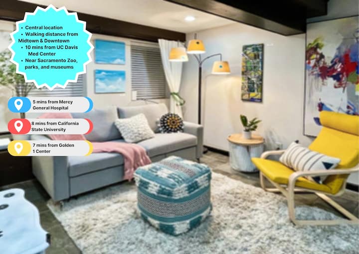 Artist's Apartment In The Heart Of The City - Sacramento, CA