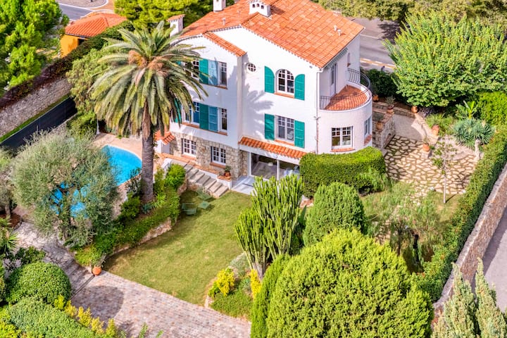 Villa Raffinée Au Cap D'antibes à 5 Min De Plage - Antibes