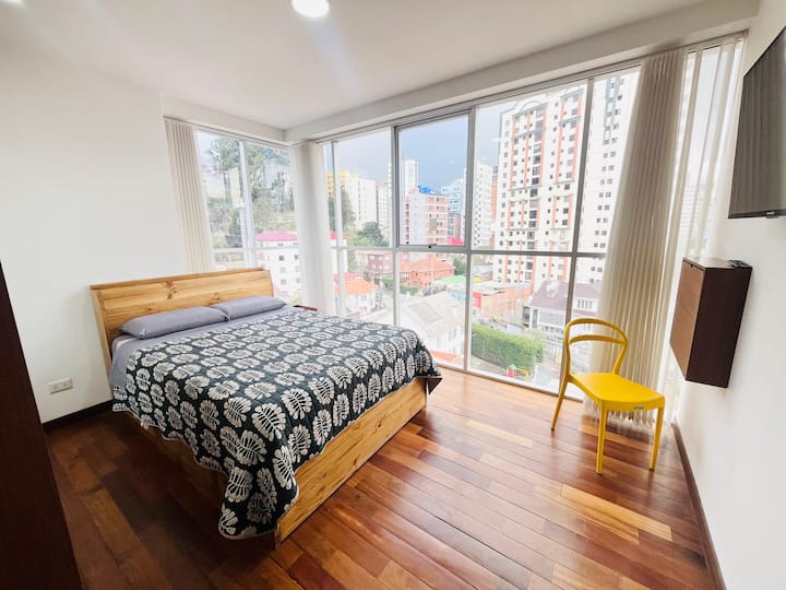 Departamento Nuevo En Sopocachi, Muy Soleado - La Paz